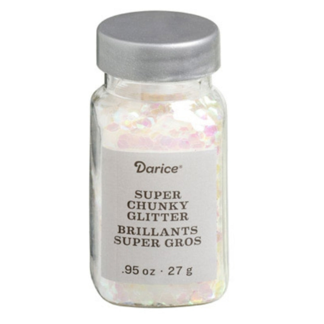 Darice™ GLITZ Iridescent Chunky Hexagon Glitter – Kerena Nicole LLC