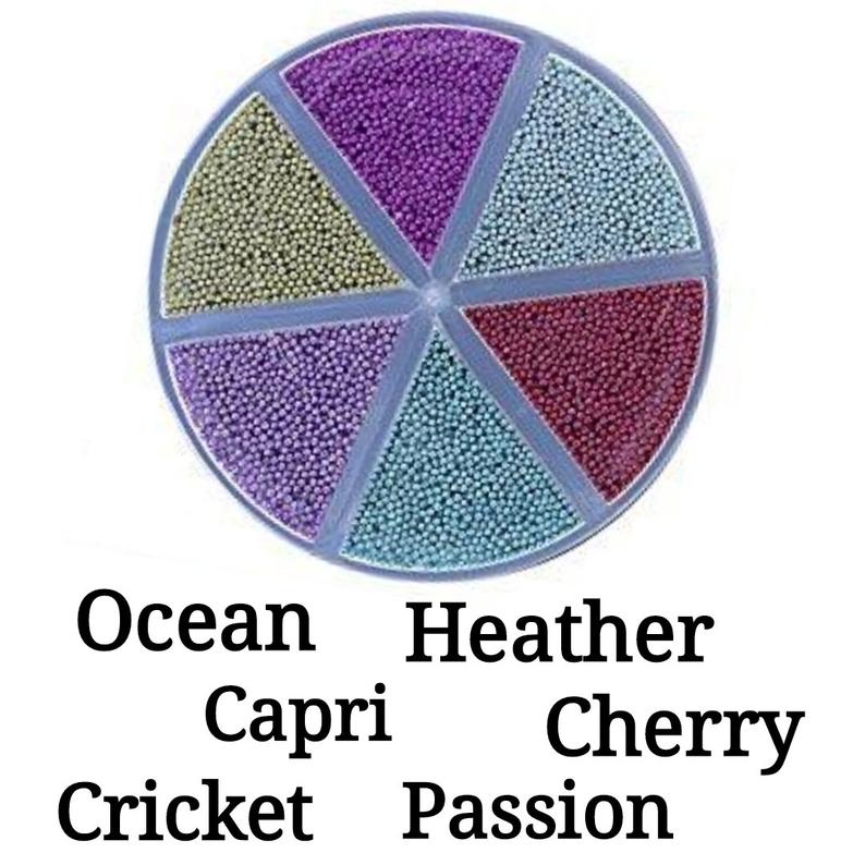 Darice™ Basic Color MICROBEAD Caddy Metallic Glitter – Kerena Nicole LLC